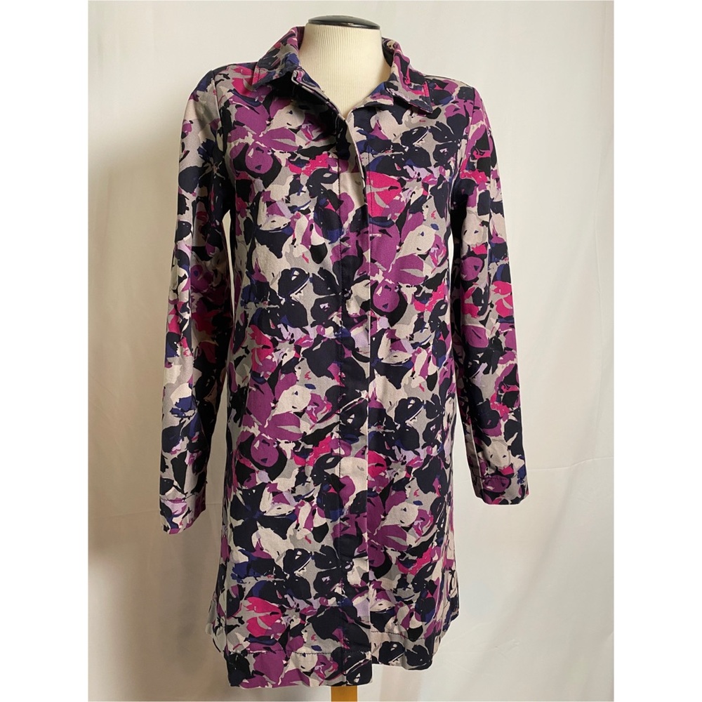 Thakoon For Target Floral Trench Coat - Gem
